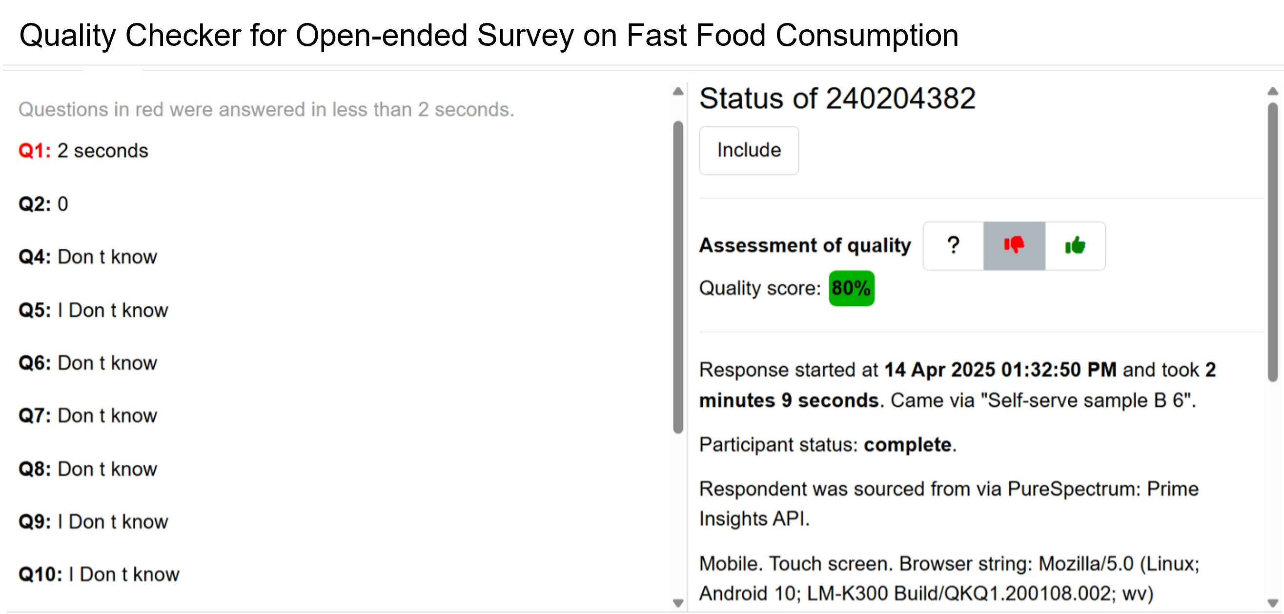 Conversational versus open-ended questions surveys - Conjointly